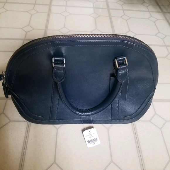 Danier | Bags | Nwt Danier Blue Leather Mid Size Purse | Poshmark